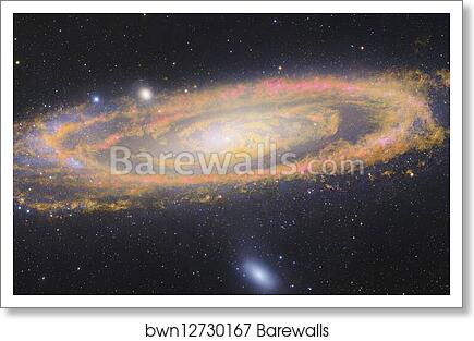 Infrared image of the Andromeda Galaxy by Robert Gendler/Stocktrek ...