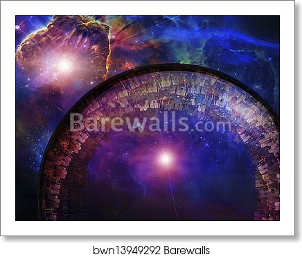 Large City ship in deep space by Bruce Rolff/Stocktrek Images, Art ...