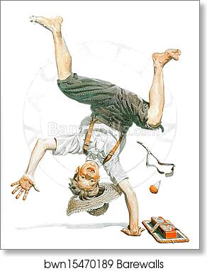 Vacation by Norman Rockwell, Art Print | Barewalls Posters & Prints ...