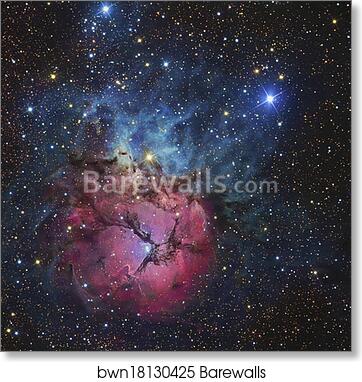 The Trifid Nebula by R Jay Gabany/Stocktrek Images, Art Print ...