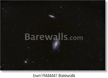 Messier 81 and Messier 82 in Ursa Major by Alan Dyer/Stocktrek Images ...