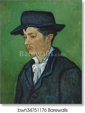 Portrait of Armand Roulin by Vincent Van Gogh, Art Print | Barewalls ...