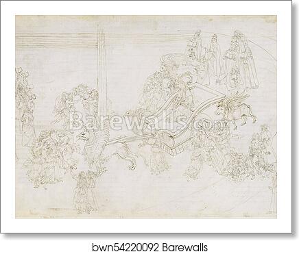 Drawings for Dante´s Divine Comedy (Purgatorio 31) by Sandro Botticelli ...