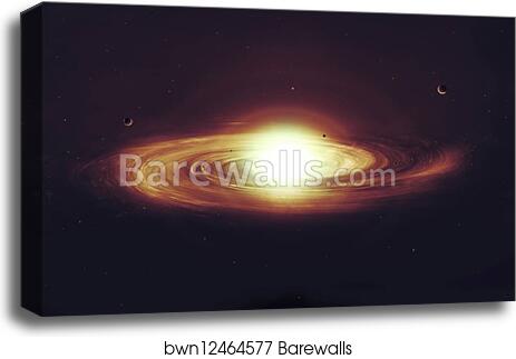 Implosion of a Sun with visible solar system and planets by Tomasz ...