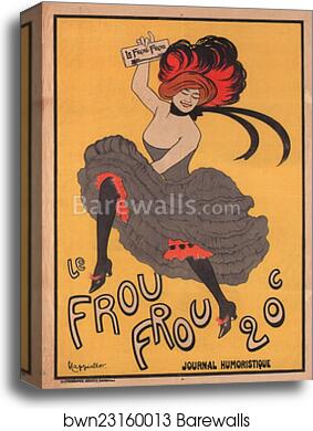 Le Frou-Frou by Leonetto Cappiello, Canvas Print | Barewalls Posters ...